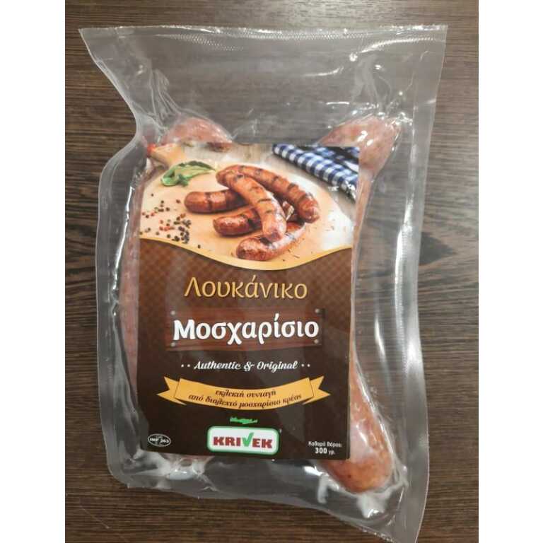 ΛΟΥΚΑΝΙΚΟ ΜΟΣΧΑΡΙΣΙΟ 300gr KRIVEK - E-BIOS | Εκλεκτά προϊόντα Ελλήνων ...