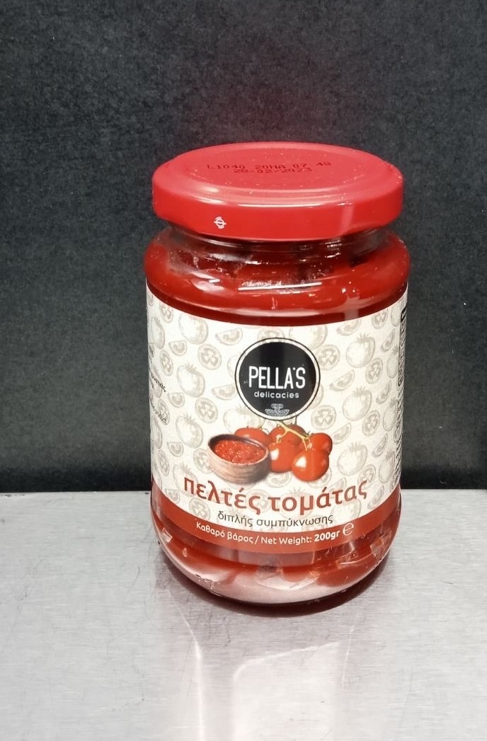 ΠΕΛΤΕΣ ΝΤΟΜΑΤΑΣ PELLA'S 200g - E-BIOS | Εκλεκτά προϊόντα Ελλήνων παραγωγών