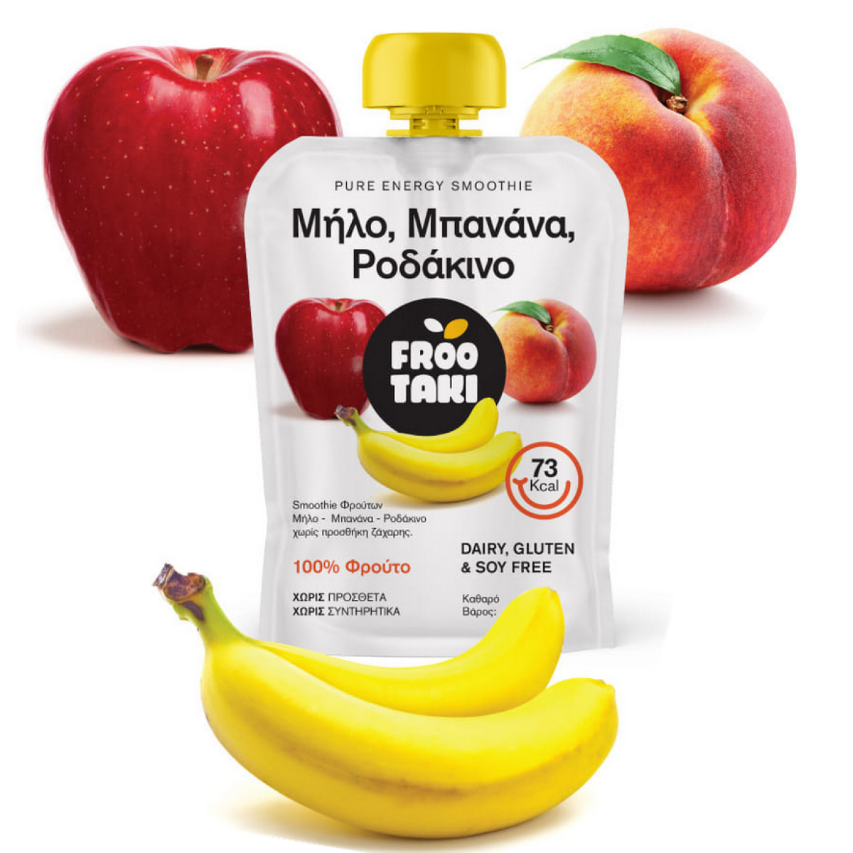SMOOTHIE ΜΗΛΟ,ΜΠΑΝΑΝΑ,ΡΟΔΑΚΙΝΟ FROOTAKI 100gr - E-BIOS | Εκλεκτά ...